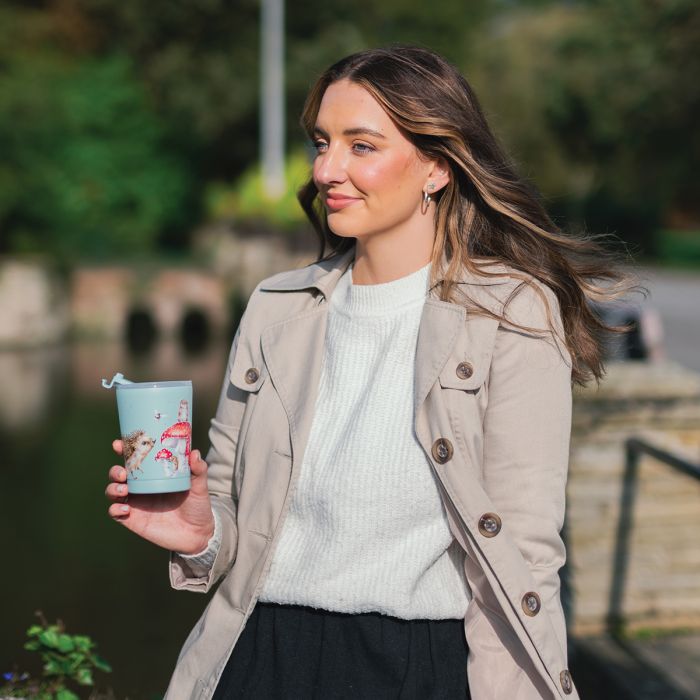 Wrendale Travel Coffee Cups – The Butterfly and Bee Gift and Homeware
