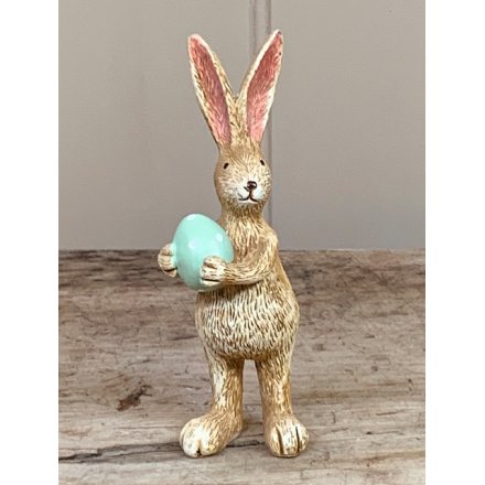 Easter Bunny With Spotty Egg – The Butterfly and Bee Gift and Homeware